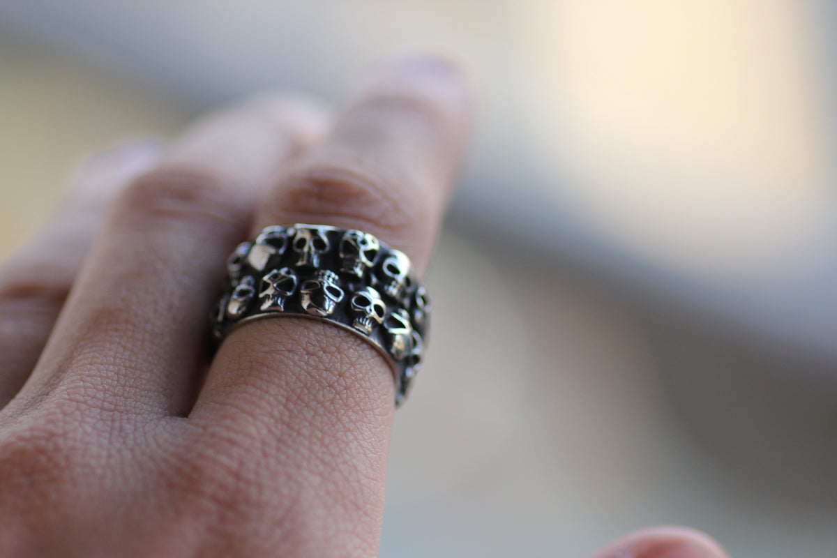 Skull Ring – Feltro
